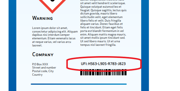 UFI-code verplicht vanaf 1 januari 2021 | Groep IDEWE