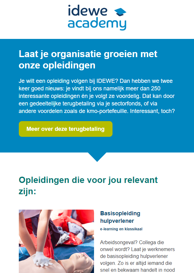 IDEWE nieuwsbrieven | Groep IDEWE | Groep IDEWE